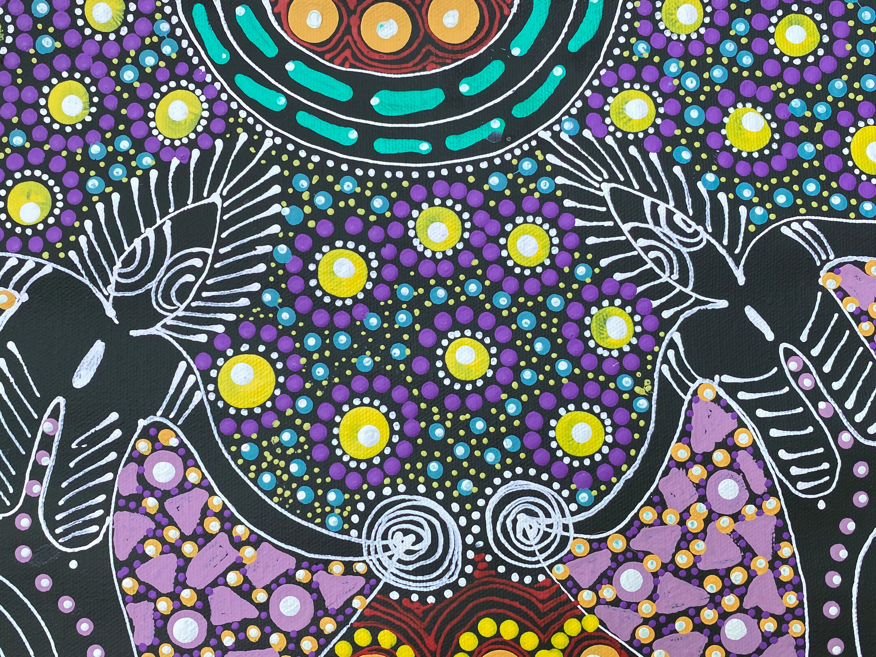 COLLEEN WALLACE NUNGARRAYI (NUNGARI) - Dreamtime Sisters – Altyerre ...