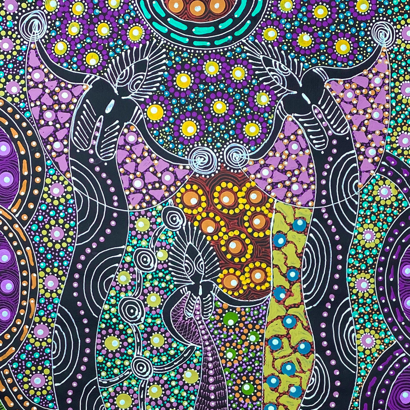 COLLEEN WALLACE NUNGARRAYI (NUNGARI) - Dreamtime Sisters – Altyerre ...